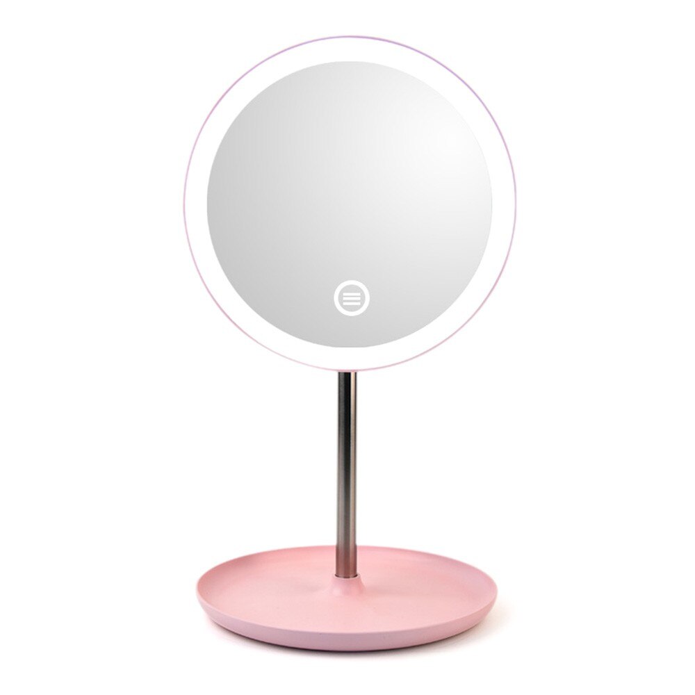 LED Light Makeup Mirror Table Lamp 360 Degree Rota... – Vicedeal