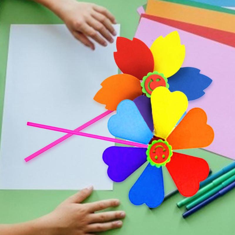 Classic DIY Spons Windmolen Glimlach Gezicht Kleur... – Grandado