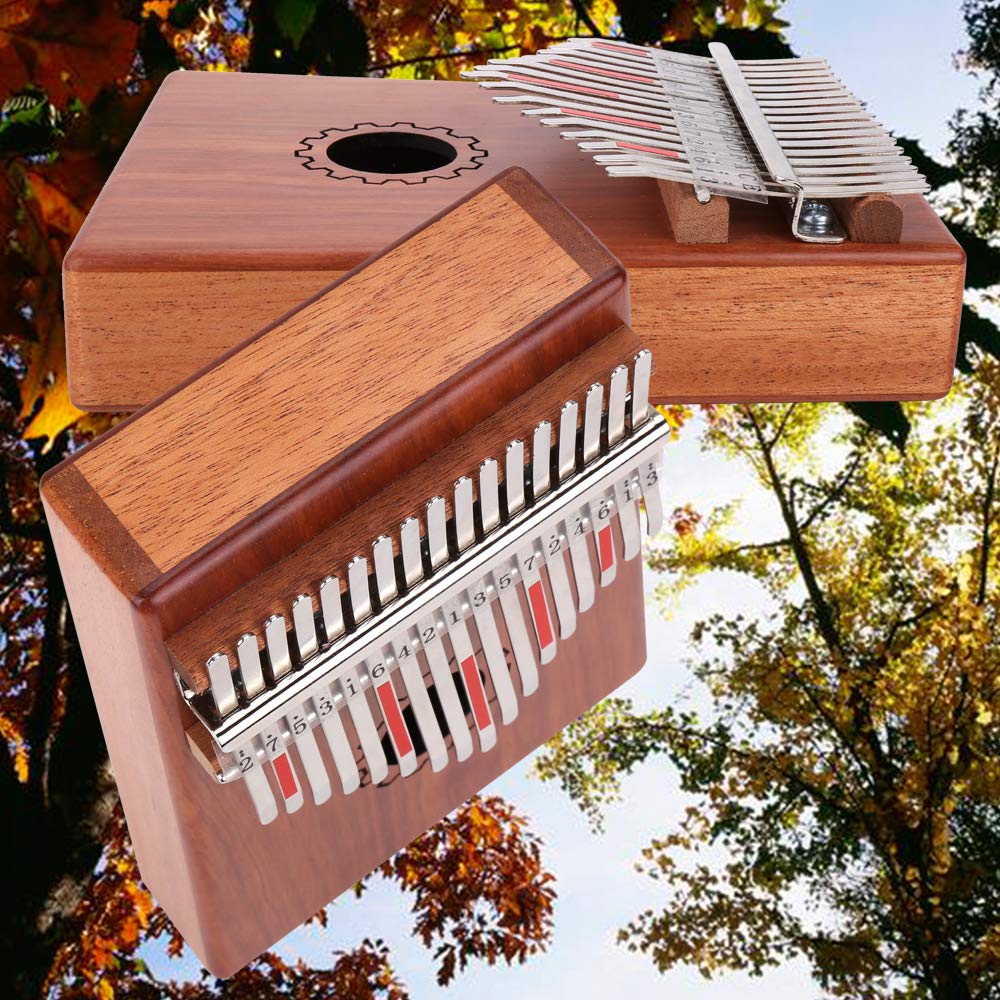 kalimba 17 key mahogany thumb piano mbira musical ... – Grandado