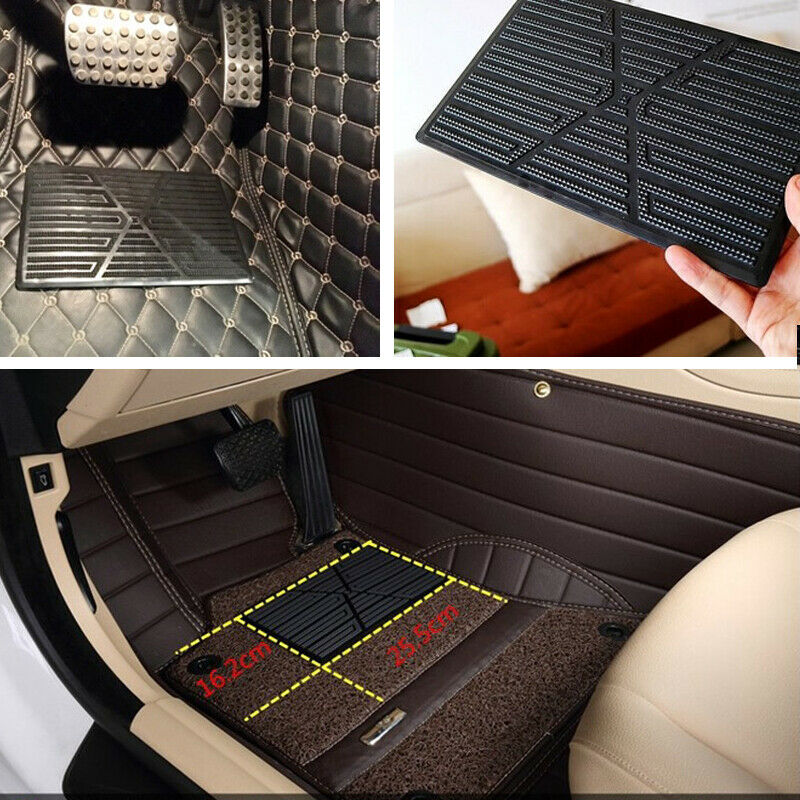 Carpet Foot Rest Pedal Guard Foot Rest Pedal Black... – Grandado