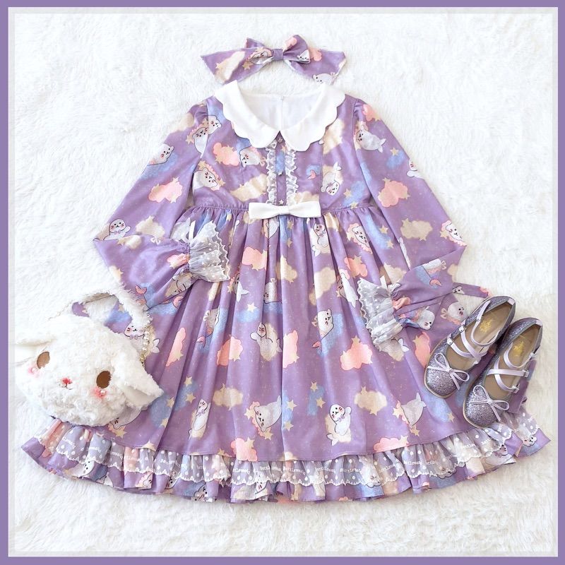 Lolita dress lolita baby seal dress op cute sweet ... – Grandado