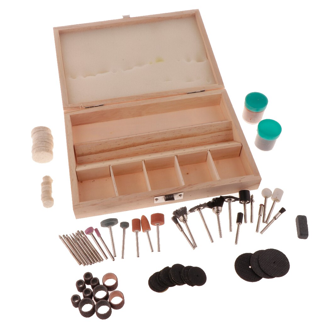 Wooden Box Organizer Jewelry Watch Polishing Tool ... – Vicedeal