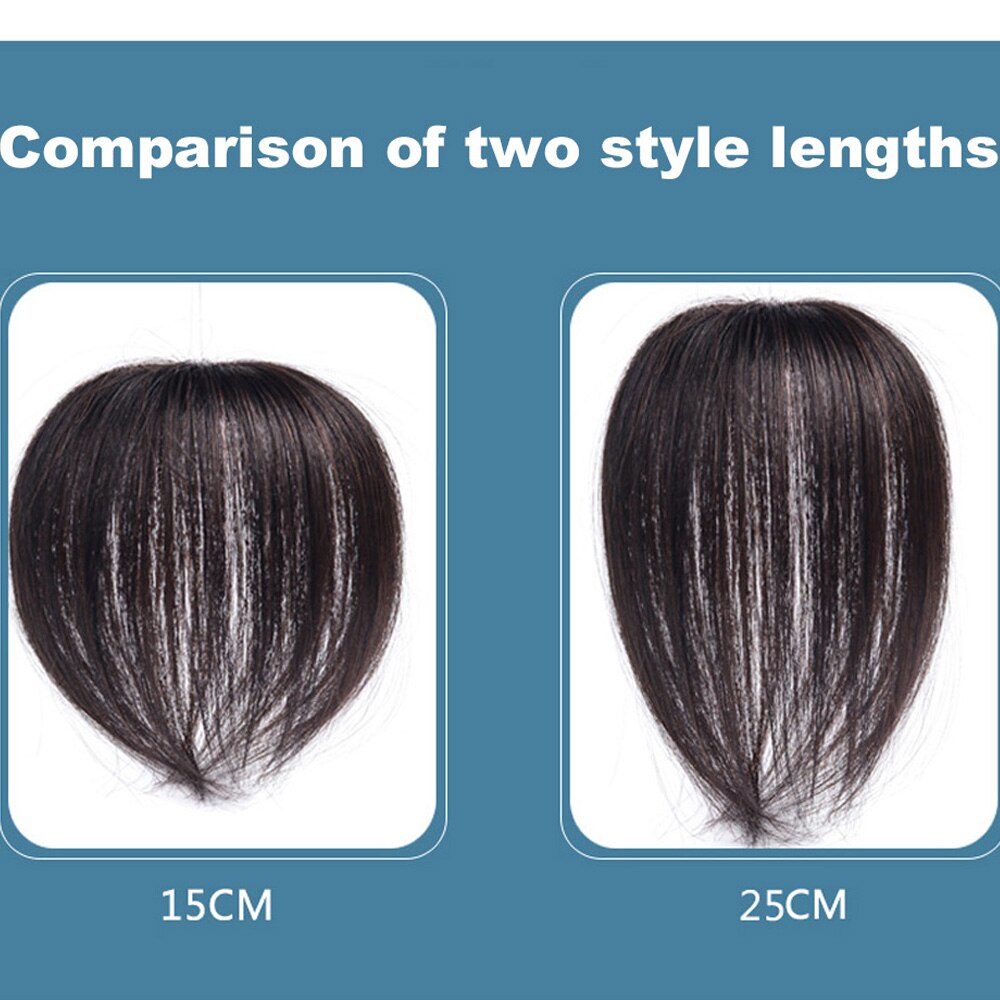 Verkrijgbaar in in 2 lengtes: topper, toupet, haa... – Grandado