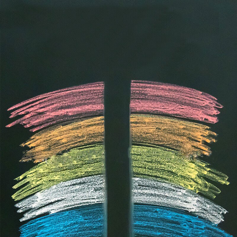 6 Colors White Dustless Chalk Pens for Blackboard ... – Vicedeal