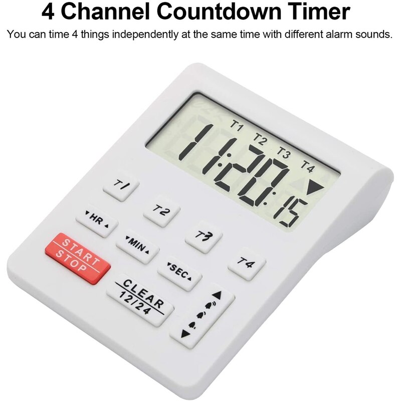 4 Channel Digital Countdown Timer - Big Sn Count U... – Vicedeal