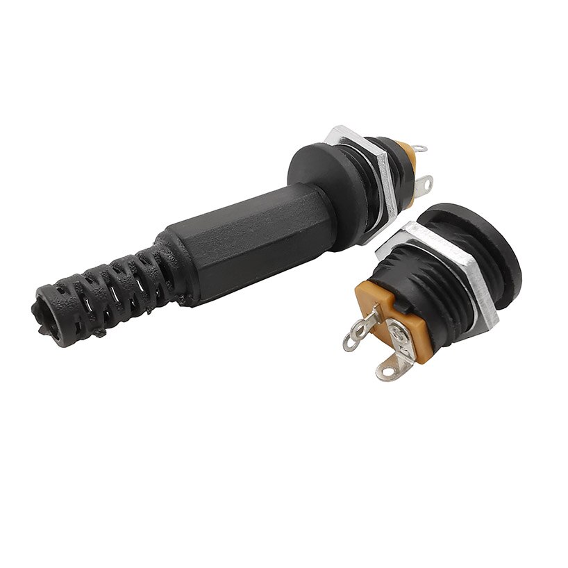 5 par dc022 5.5mm x 2.1mm 12v dc strømkontakt jac... – Vicedeal