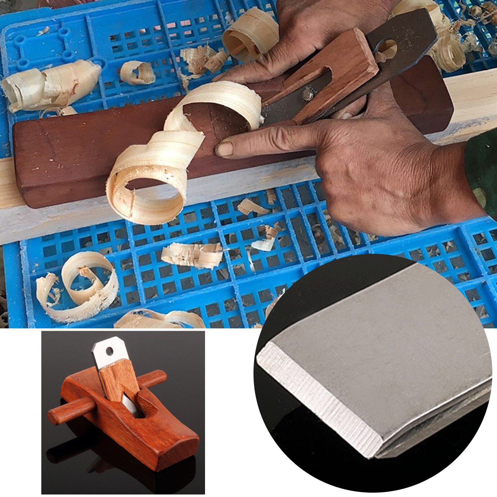 74x30mm Woodworking Flat Plane Bottom Edged Wood H... – Grandado