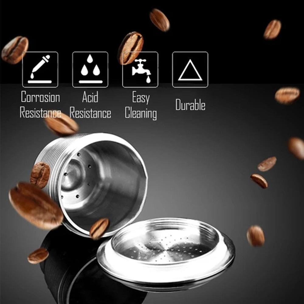 Reusable Coffee Capsule Stainless Steel Filter caf... – Grandado