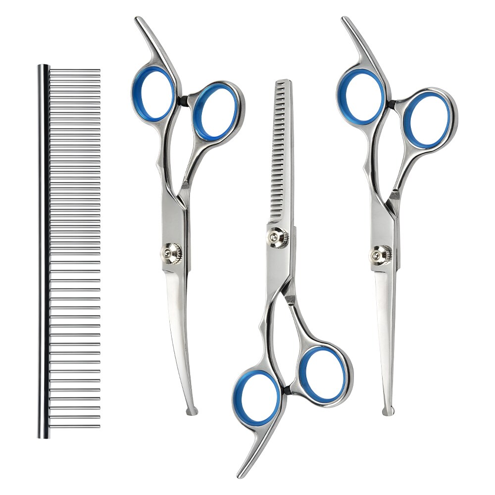 Pet Dog Grooming Scissors Kit Stainless Steel Pet ... – Vicedeal