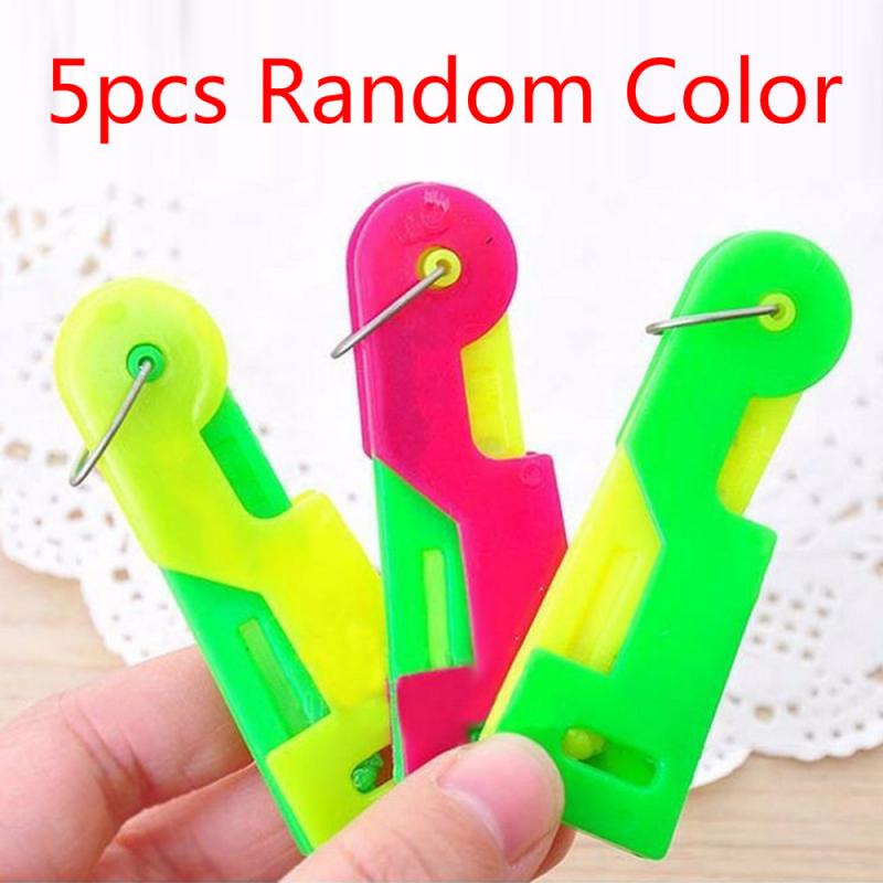 1 3 5pcs Sewing Needle Threader Automatic Thread G Vicedeal