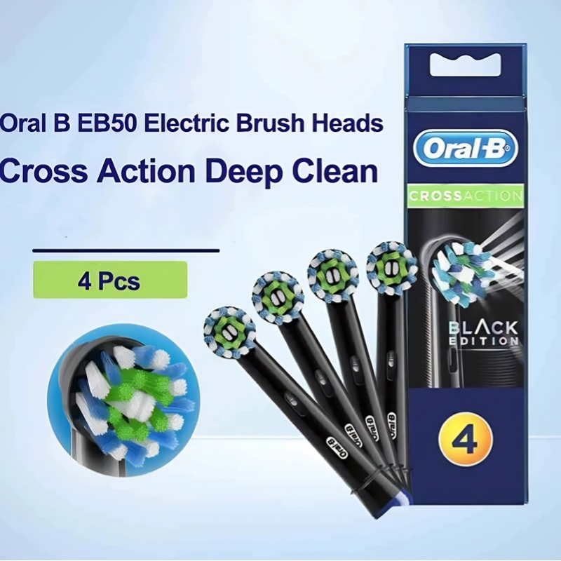 Originele Oral B EB50 Opzetborstels Cross Action 1... – Vicedeal