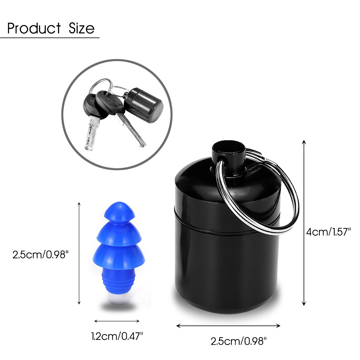 27db Soft Silicone Noise Cancelling Earplugs Swimm... – Grandado