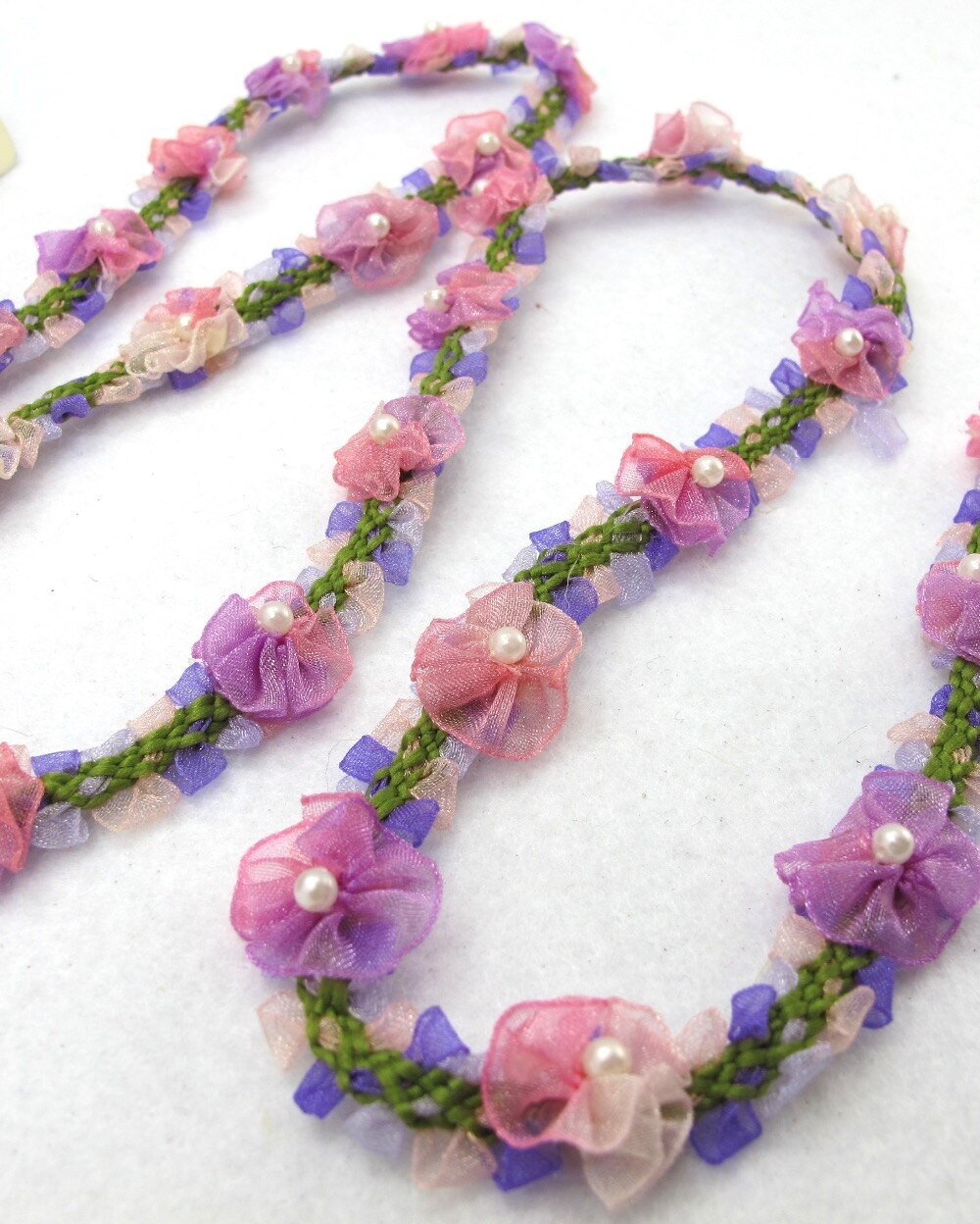 2 Yards 1/2 Inch Woven Rococo Ribbon Trim|Decorati... – Grandado