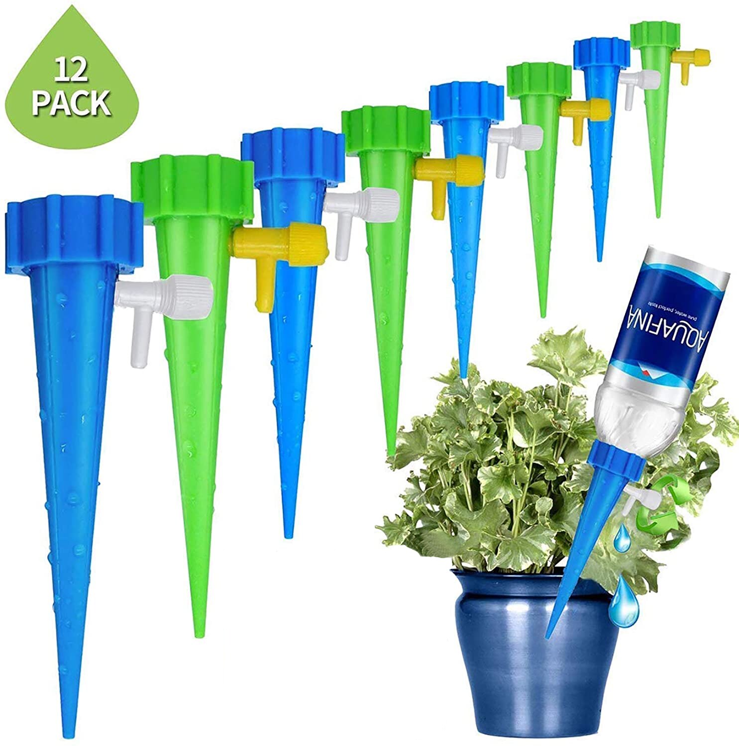 20/50/100Pc Plant Self Watering Verstelbare Stakes... – Grandado