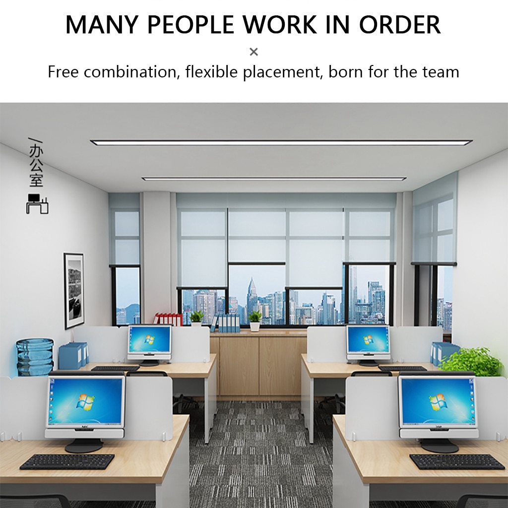 Sneeze Guard Portable Counter Shield for Office Sa... – Grandado