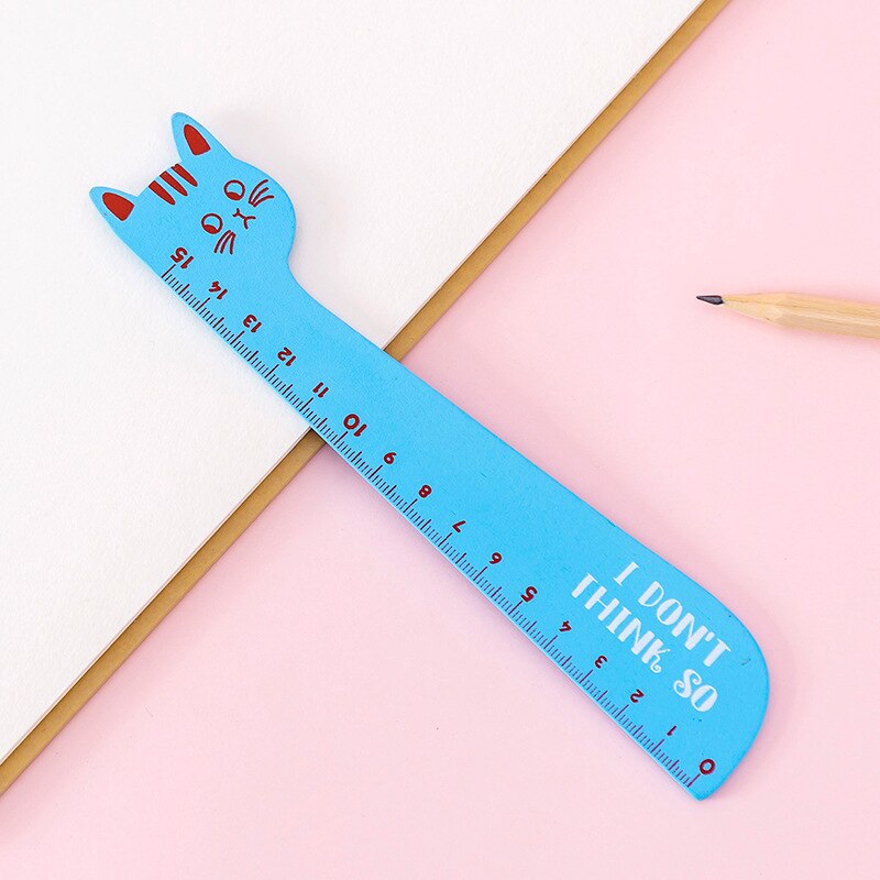 Cat Ruler Kawaii Accessories Cute Ruler Novelty St... – Vicedeal