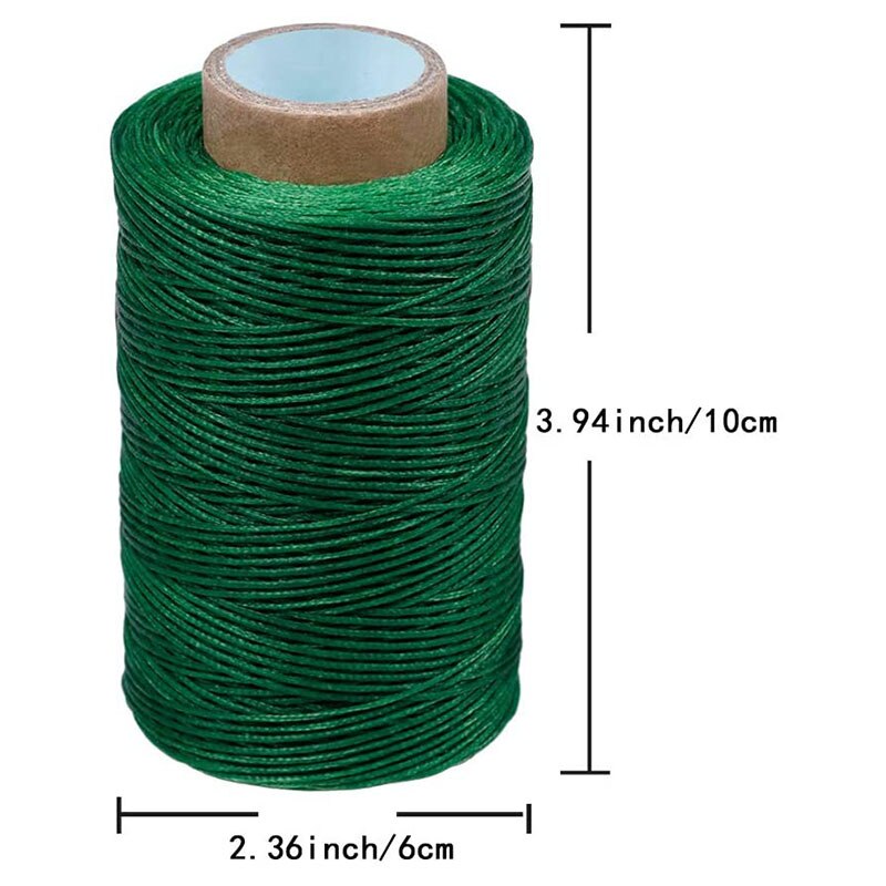 Imzay Grass Green-hilo encerado de costura de cuer... – Grandado