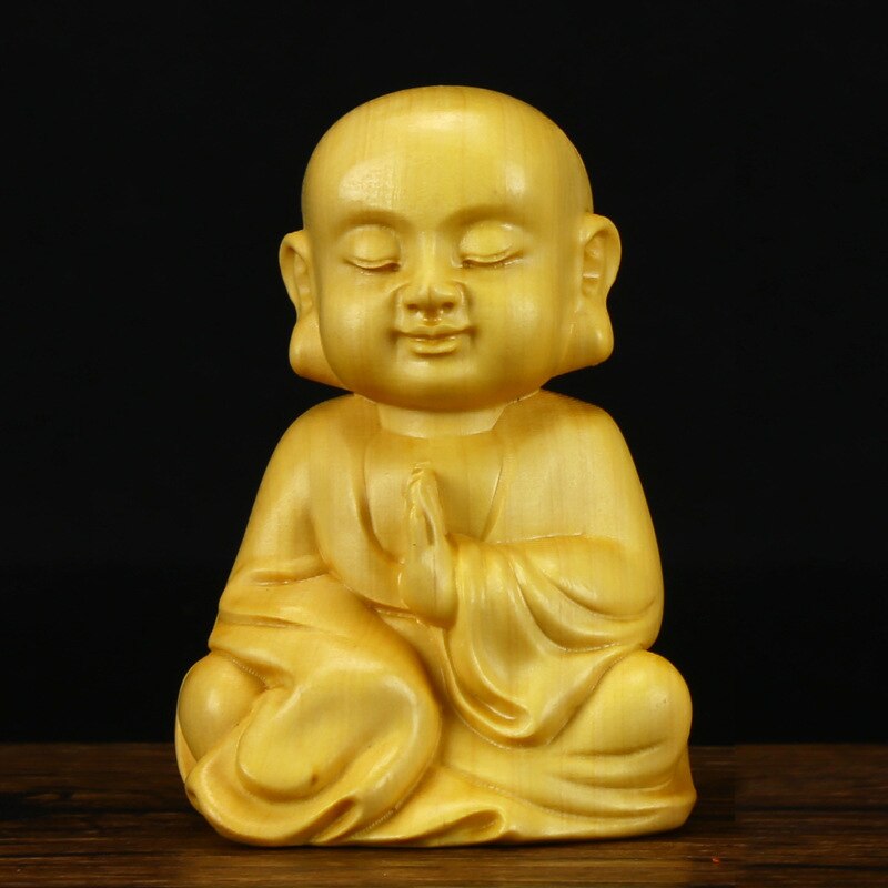 Boxwood Sakyamuni Statue Buddha Statue Guanyin Diz... – Grandado