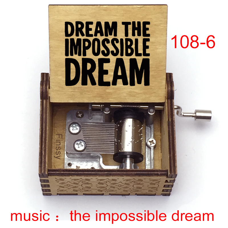 inspiring music the impossible dream music box Mus... – Vicedeal