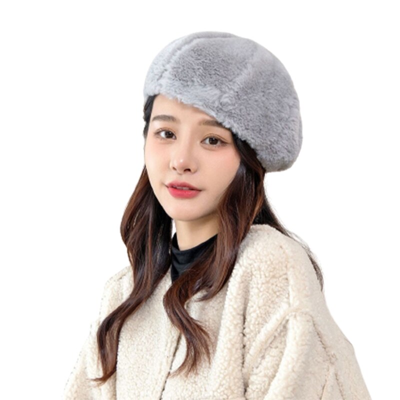 M7DD Beret Hat Women Felt Beret British Style Girl... – Grandado