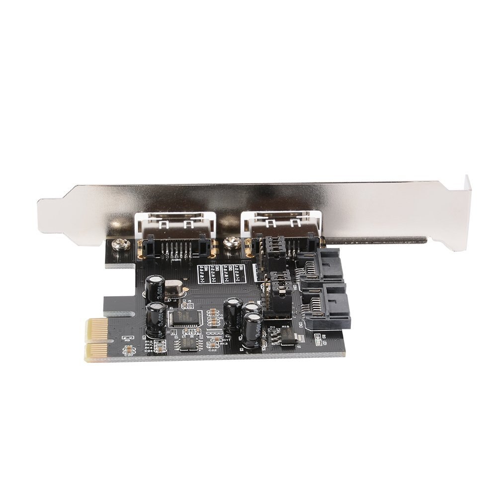 Desktop PCI-E to SATA 3.0 Expansion Card 2-Port SA... – Grandado