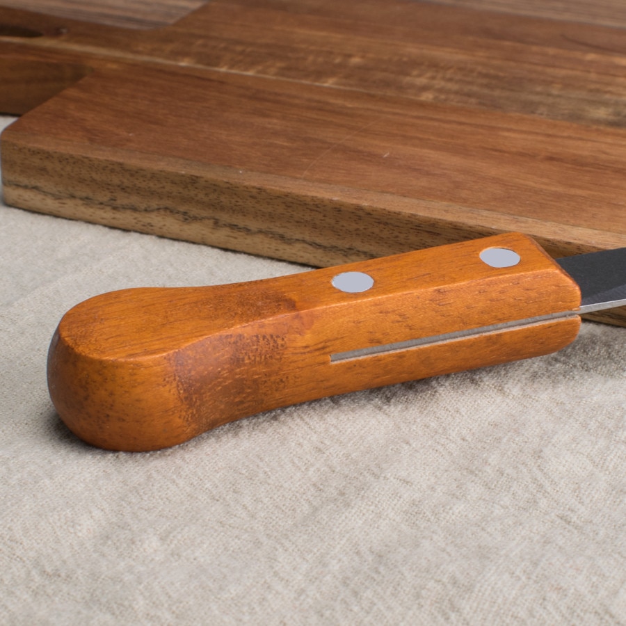 Stainless steel oyster knife wooden handle Shrimp ... – Grandado