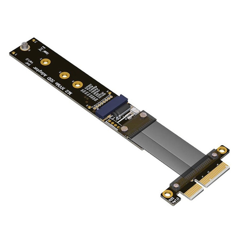 M.2 Nvme Ssd Verlengkabel Effen Drive Riser Card R... – Vicedeal