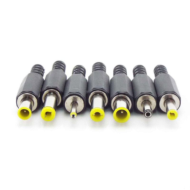 5pcs DC Male Jack Power Plug Connector Adapter 3.5... – Grandado