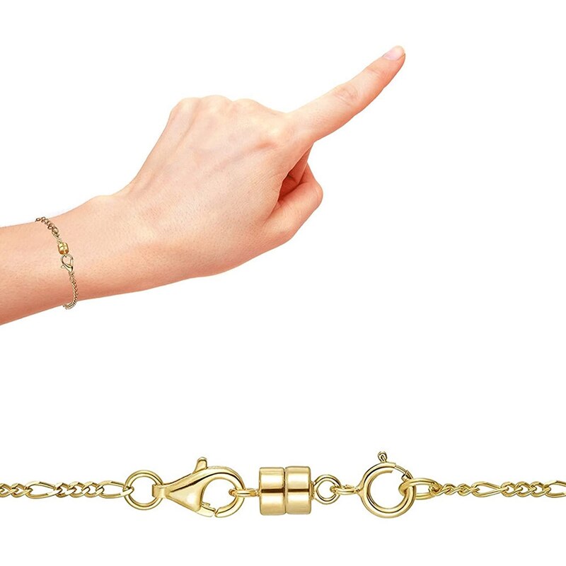 2 Stuks Magnetische Sluiting Converter Voor Kettin... – Grandado