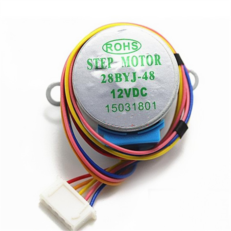 28BYJ-48-12V 4-fase 5-wire stappenmotor 28BYJ48 12... – Vicedeal