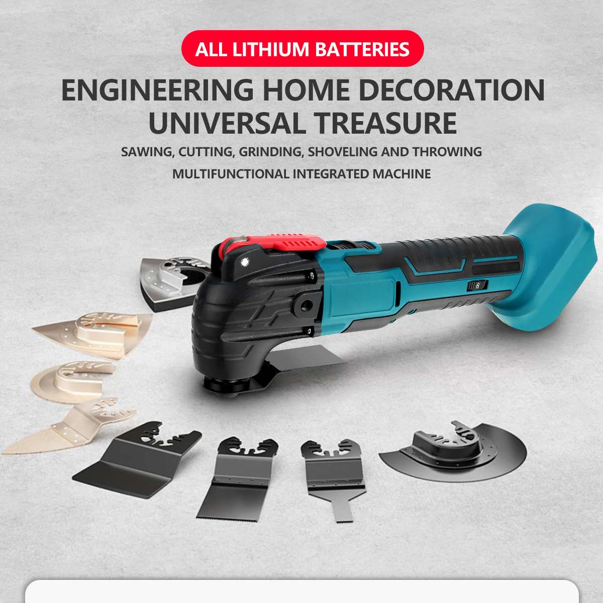 Multifunction Oscillating Multi Tools Electric Tri... – Vicedeal