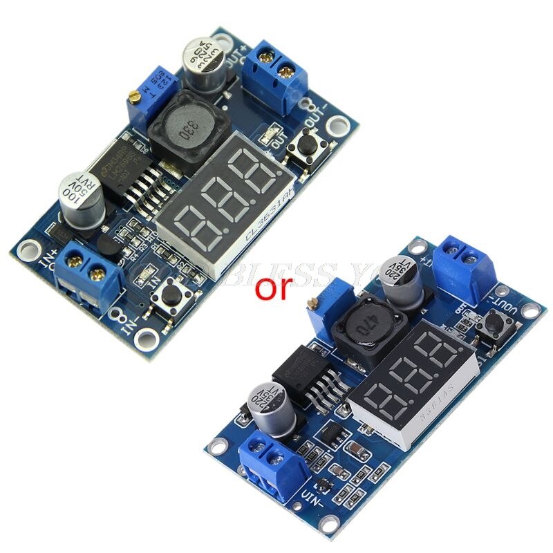 Lm2596 dc 4.0 ~ 40 to 1.3-37v led voltmeter buck s... – Grandado