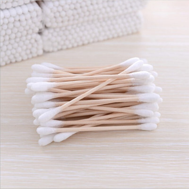 100pcs Smooth Texture Cotton Swabs Double Head Cot... – Grandado