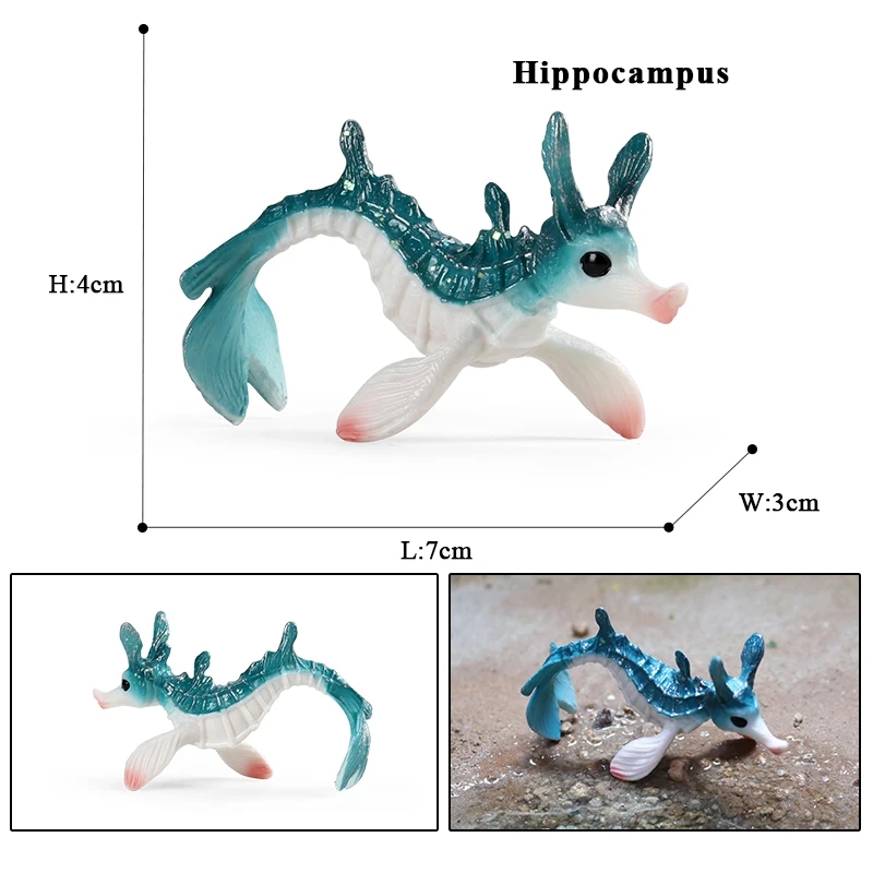 Oenux Ocean Animals Model Jellyfish Starfish Sea A... – Grandado