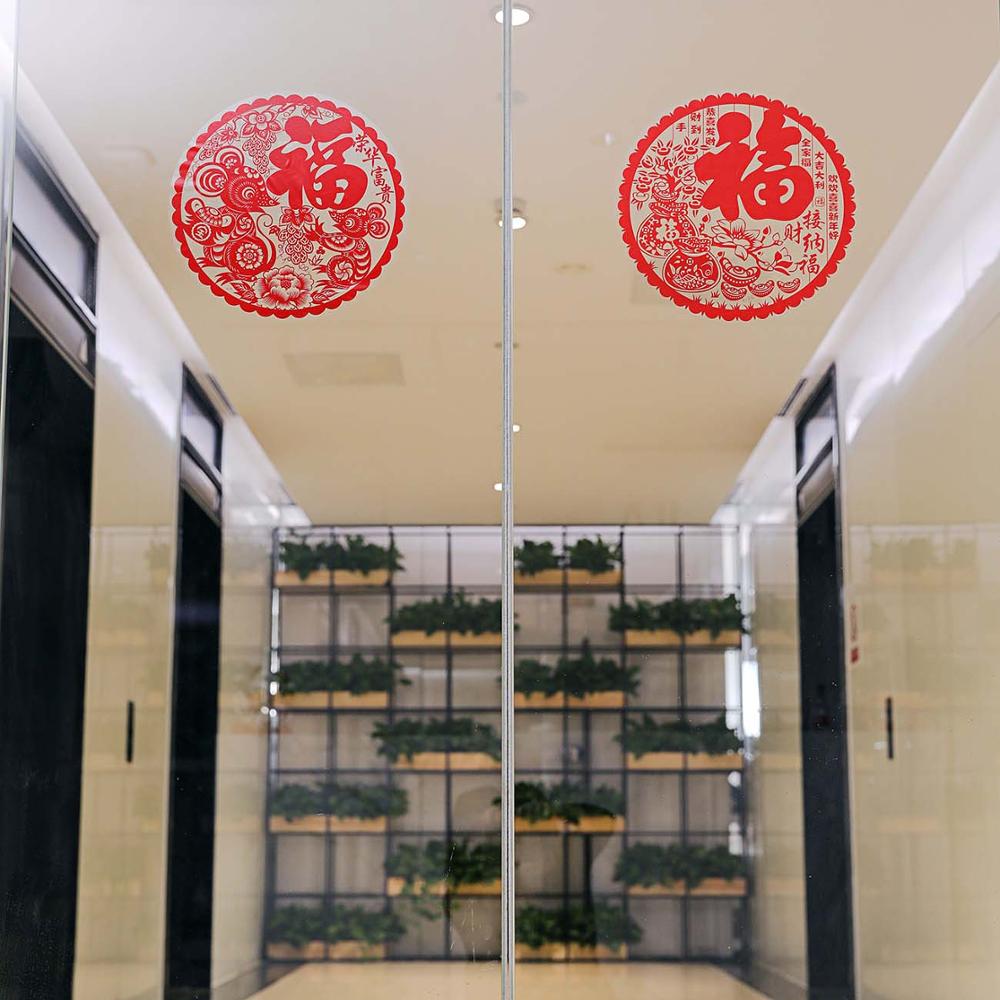 6PCS Chinese Year Decorations FU Blessing Word Red... – Grandado