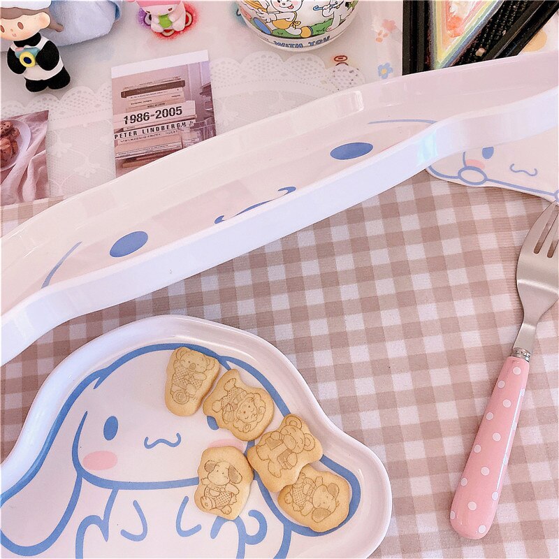 Cute Fruit Plate Kitchen Accessories Melamine Big ... – Grandado