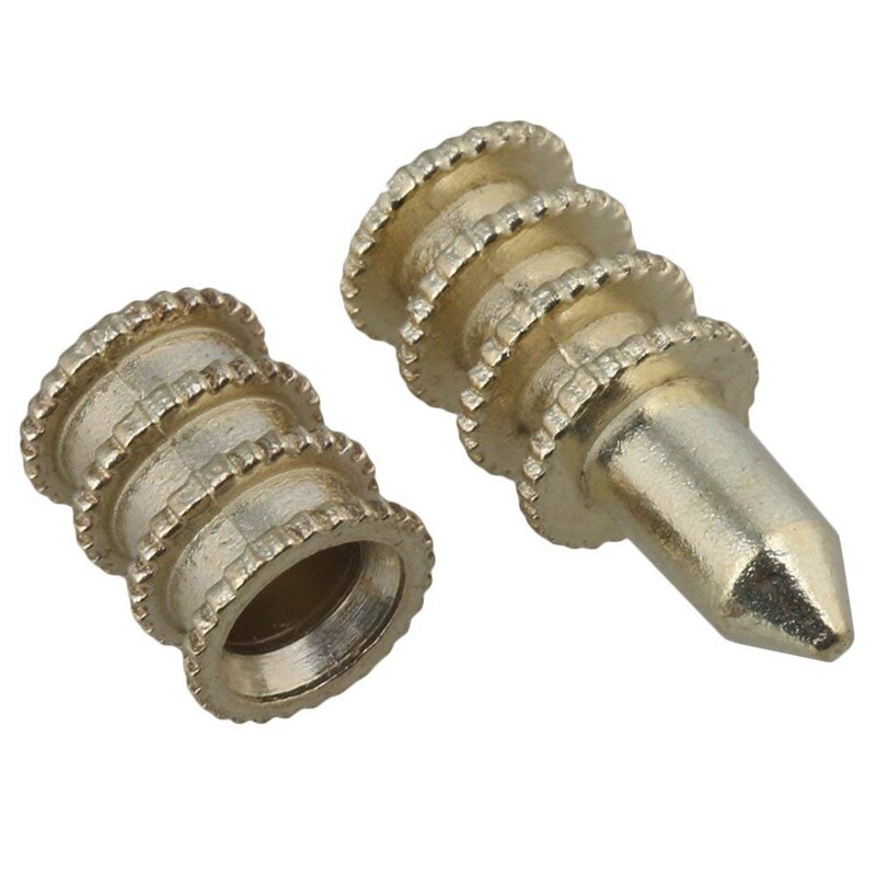 8x20mm Gold Zinc Alloy Table Leaf Dowel Aligner Pi... – Grandado