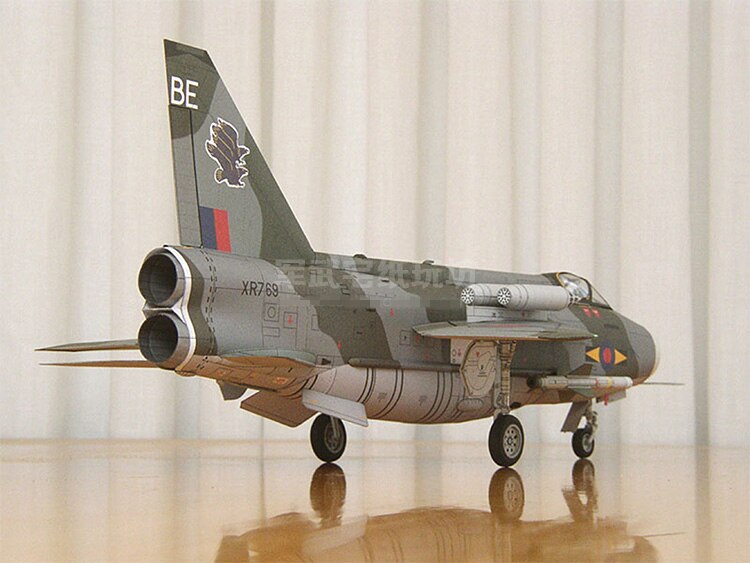 1:33 Scale Britan Bac Lightning F Mk.6 Fighter DIY... – Grandado