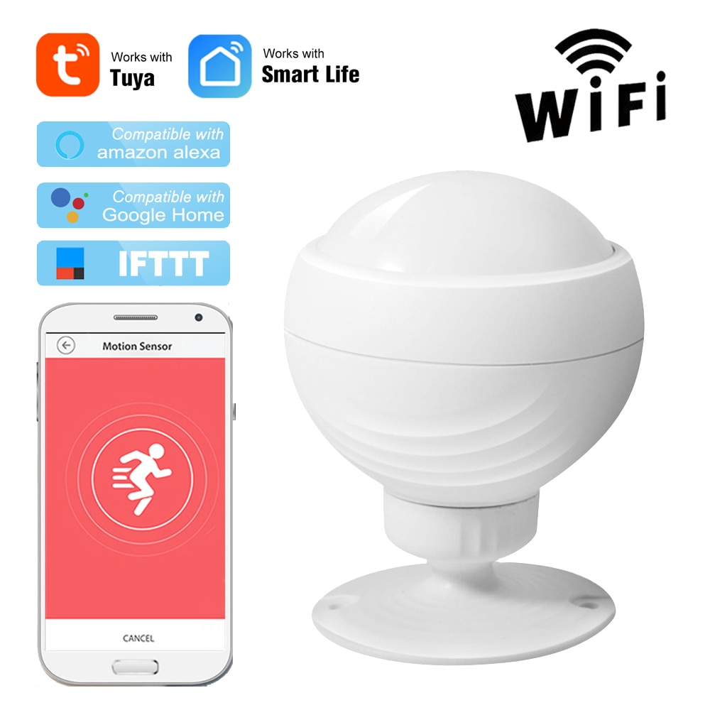 Détecteur de mouvement infrarouge passif sans fil, capteur d'alarme ...
