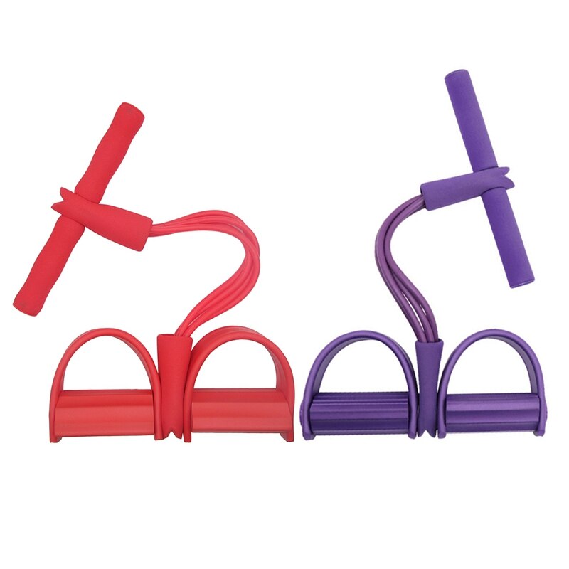 2x Red /Purple Newly Fitness Elastic Sit Up Pull R... – Vicedeal