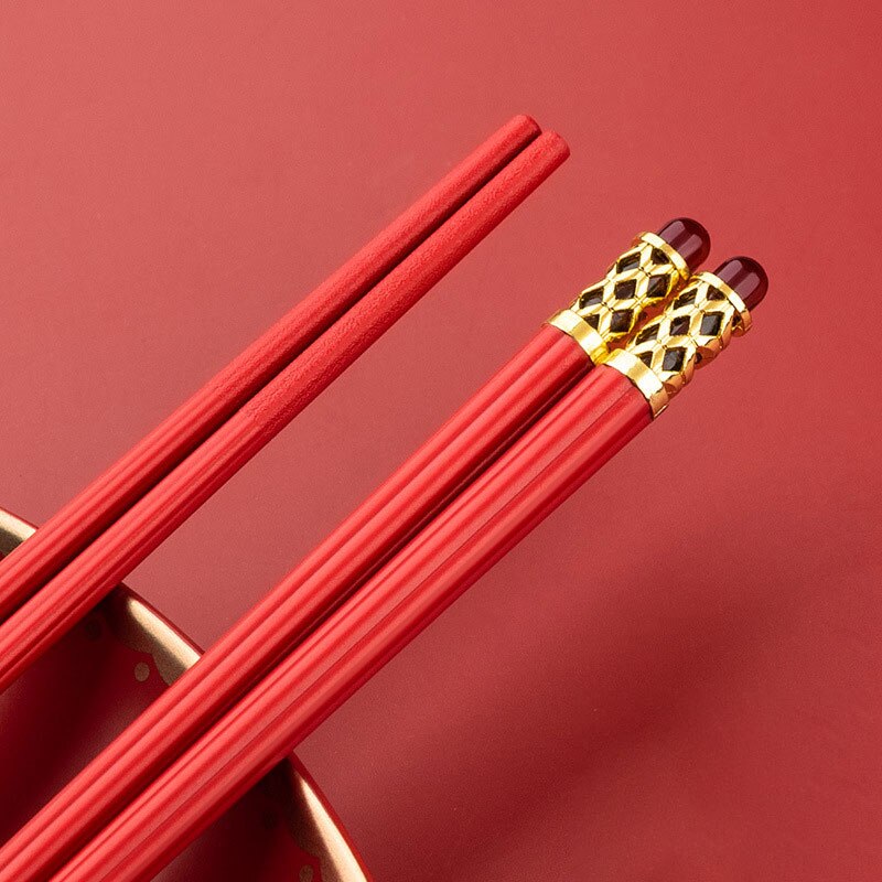 10 Pairs Japanese Chinese Chopsticks For Eating Fo... – Vicedeal