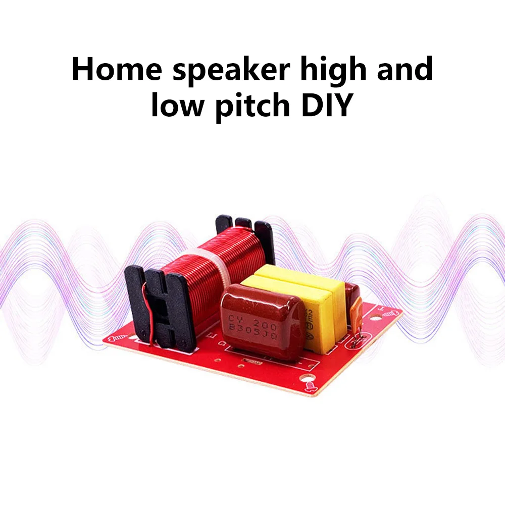 80W 2 Way Hi-Fi Audio Treble Bass Frequency Divide... – Vicedeal