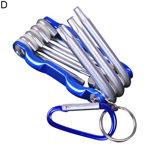 Multifunctional Folding Hex Wrench Spanner Set Key... – Vicedeal