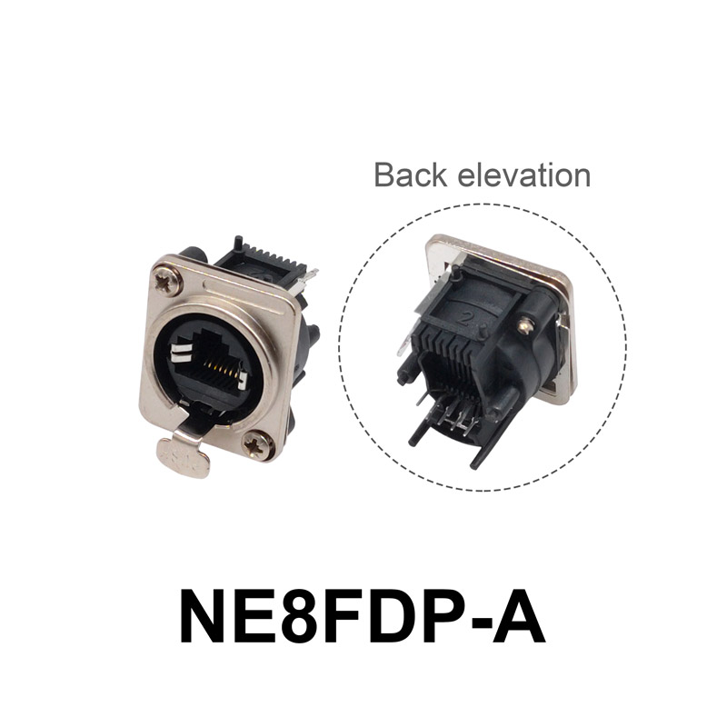 1 stks D Type Connector RJ45 Panel Mount 8P8C Wate... – Grandado