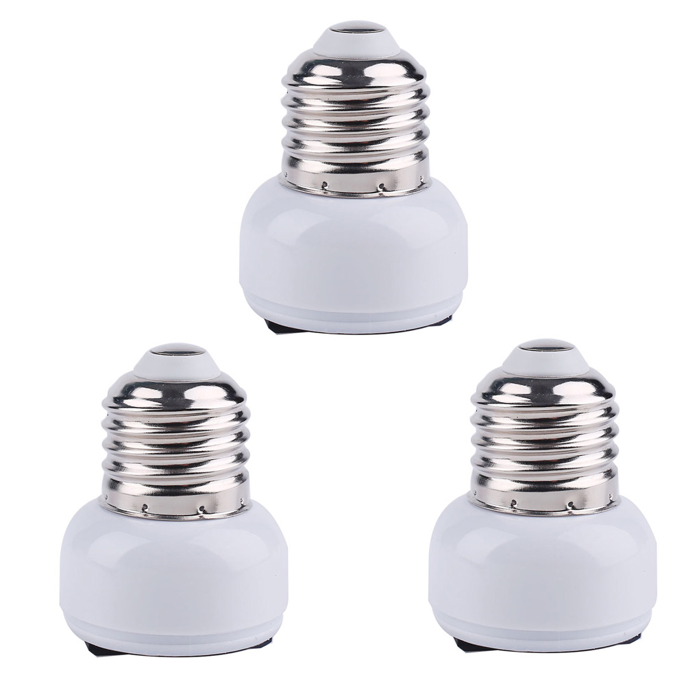 E27 White Bulb Holder US/EU Plug Bulb Base Adapter... – Grandado