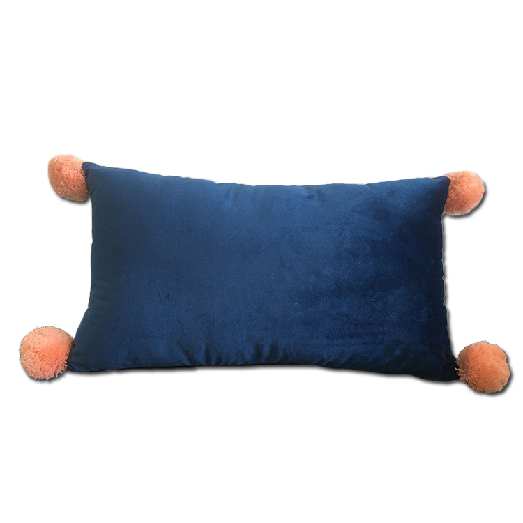 Rectangle Solid Super Soft Velvet Pillow Nap Pillo... – Grandado