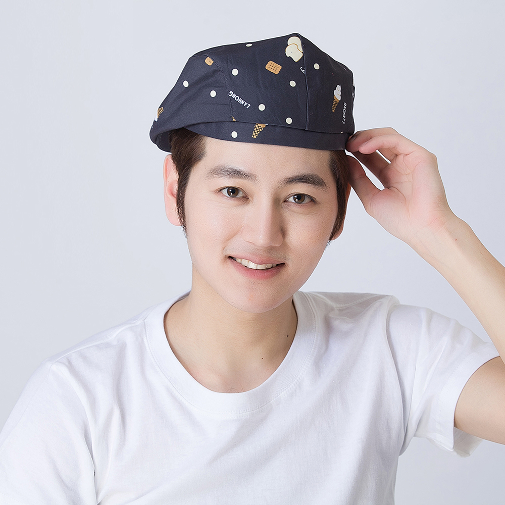 3 Kleuren Chef Ober Food Service Hoeden Gedrukt Pl... – Vicedeal