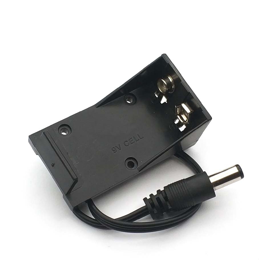 9V Battery Holder Box Case Wire with Plug 5.5*2.1m... – Grandado