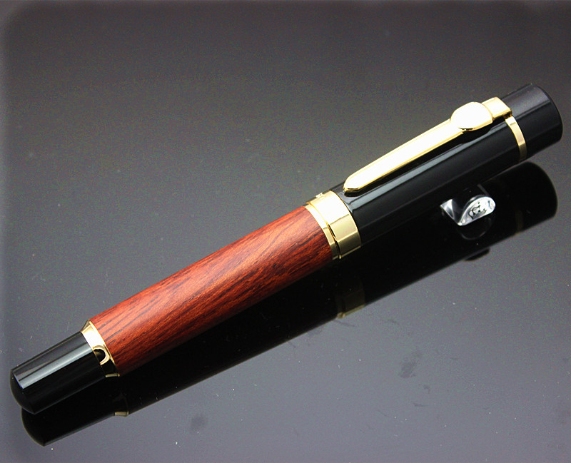 Jinhao Luxus holz brunnen stift tinte stift 0,7mm ... – Vicedeal