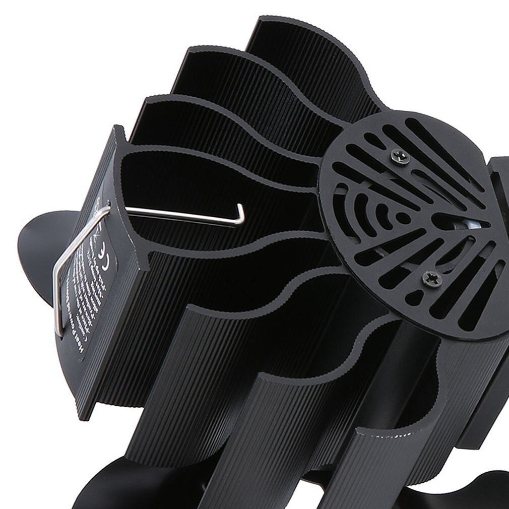 4-Blade Fireplace Fans Heat Powered Stove Fan For ... – Grandado
